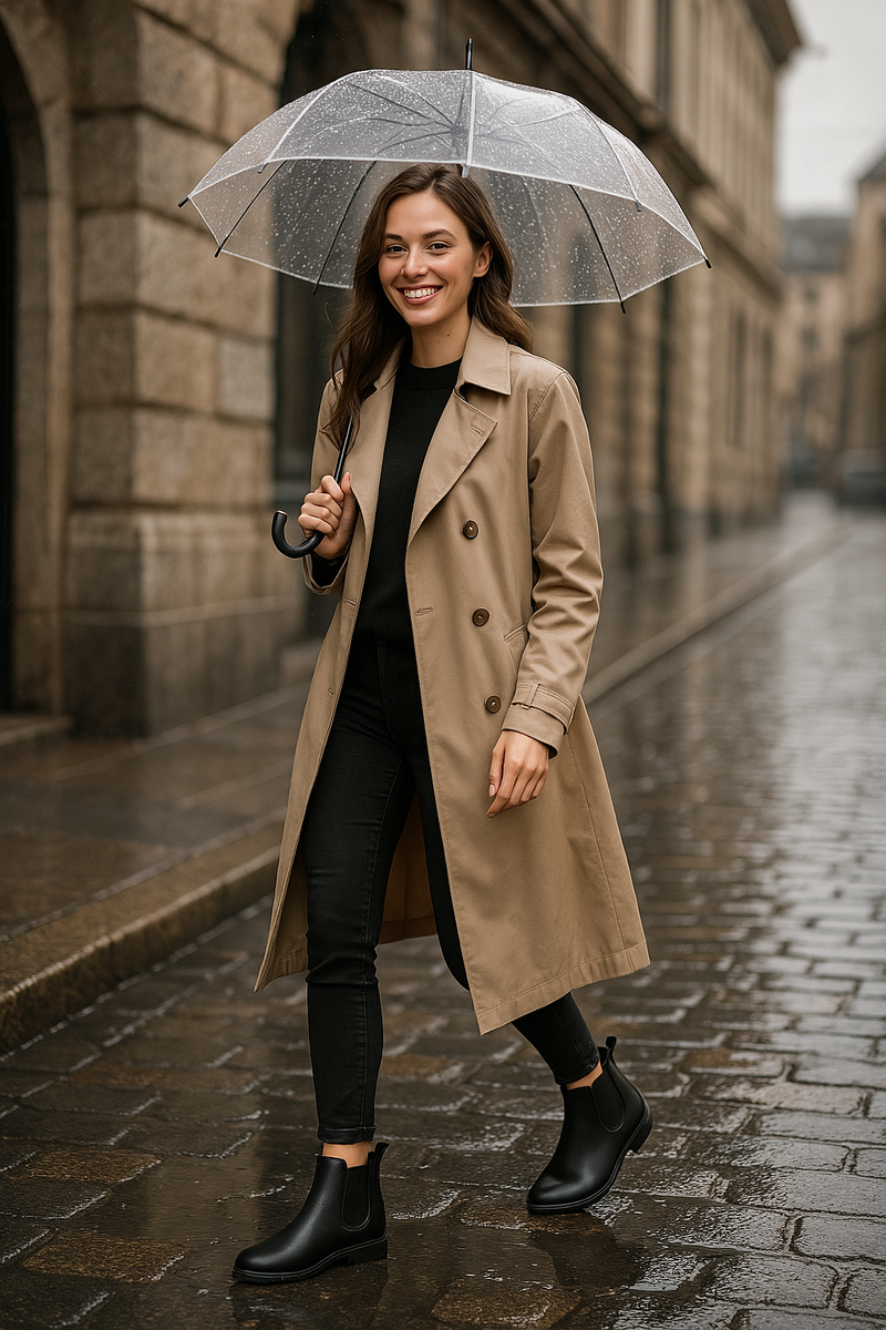 Bottes de Pluie Chelsea Imperméables pour Femme – Confort et Style