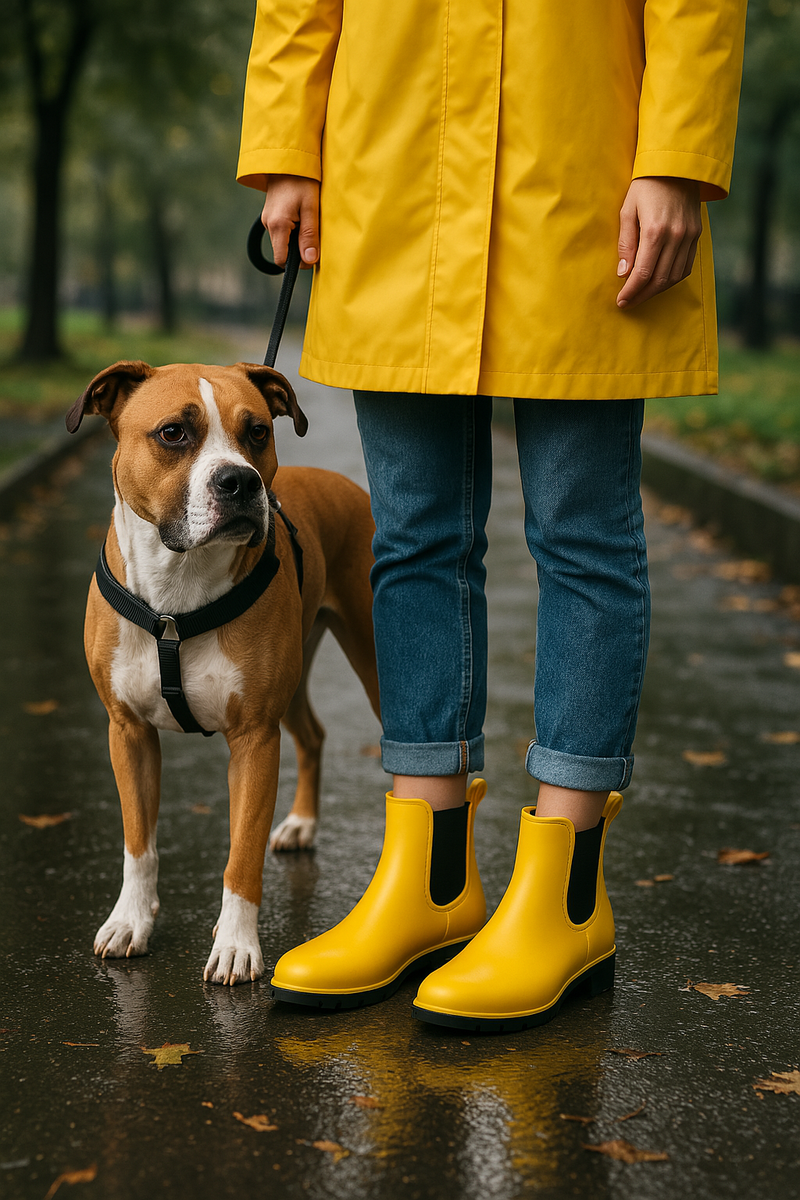 Bottes de Pluie Chelsea Imperméables pour Femme – Confort et Style